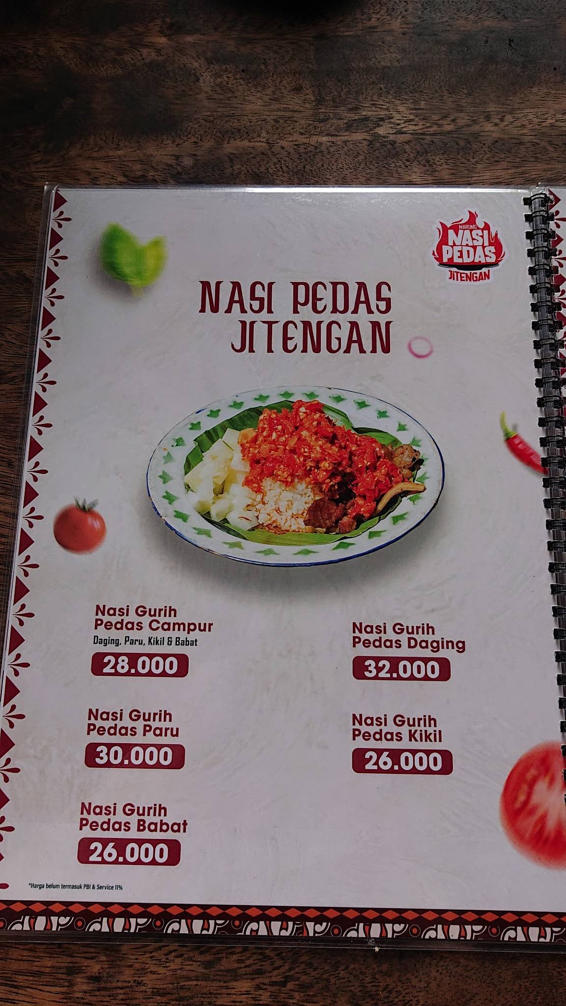 Меню ресторана Kandang Ingkung Resto & Kopi, Balecatur, RT.01