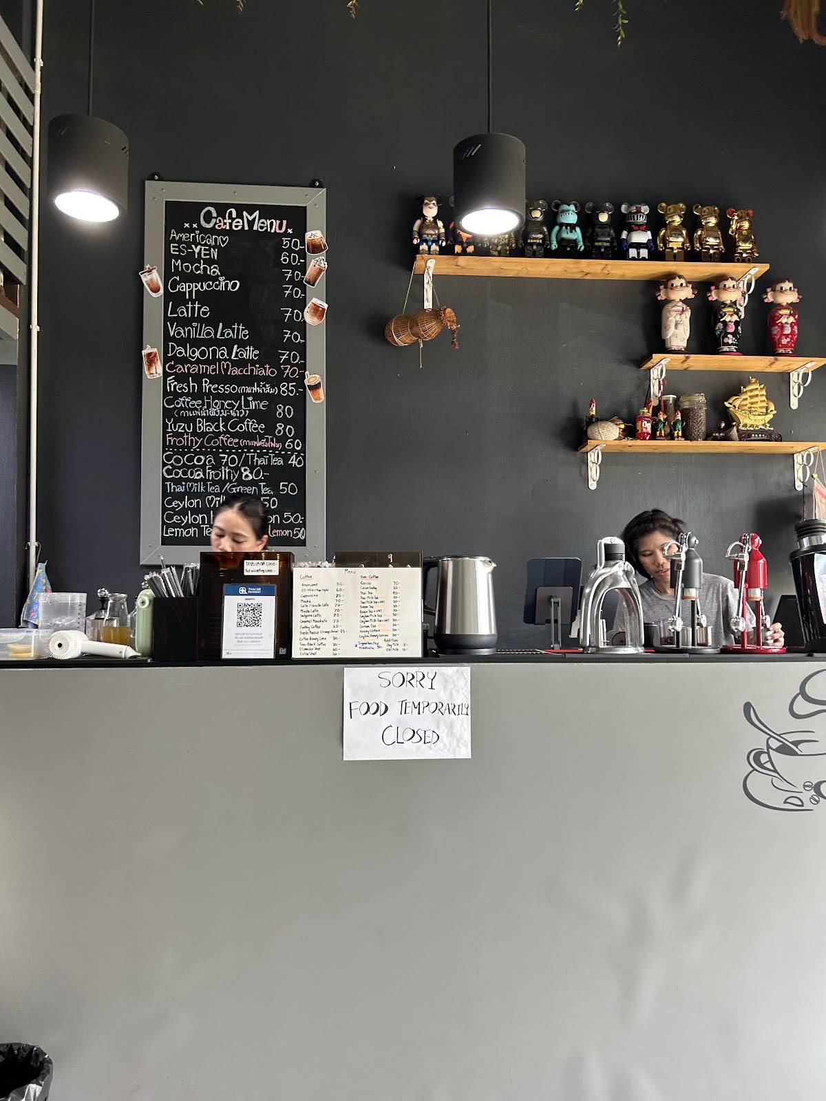 Меню Lang Ban Me Cafe, Бангкок