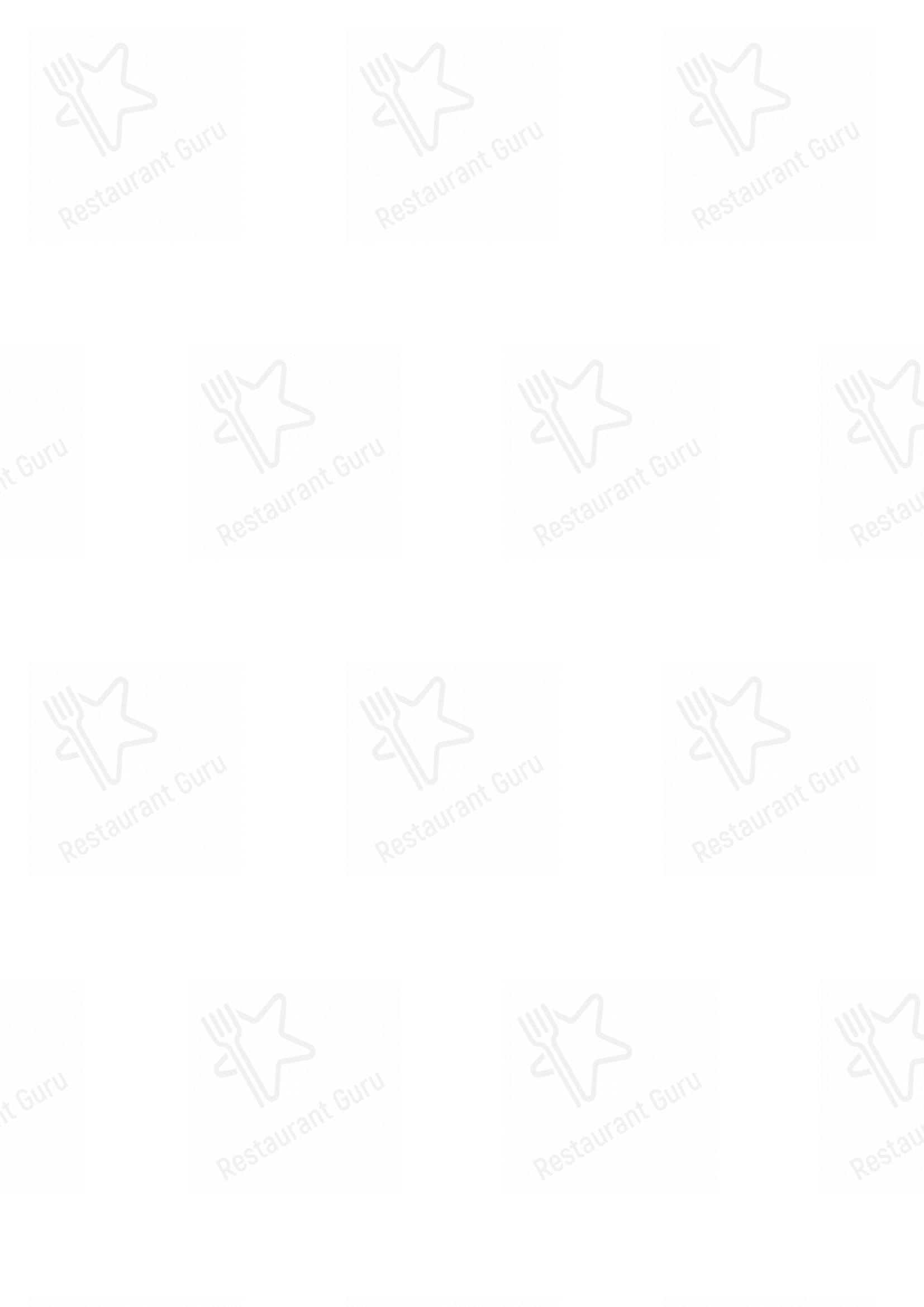 Меню паба и бара Mercado, Санкт-Петербург